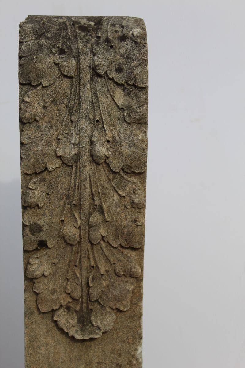 Pair of hand carved sandstone corbels - Vale Vintage | Architectural ...