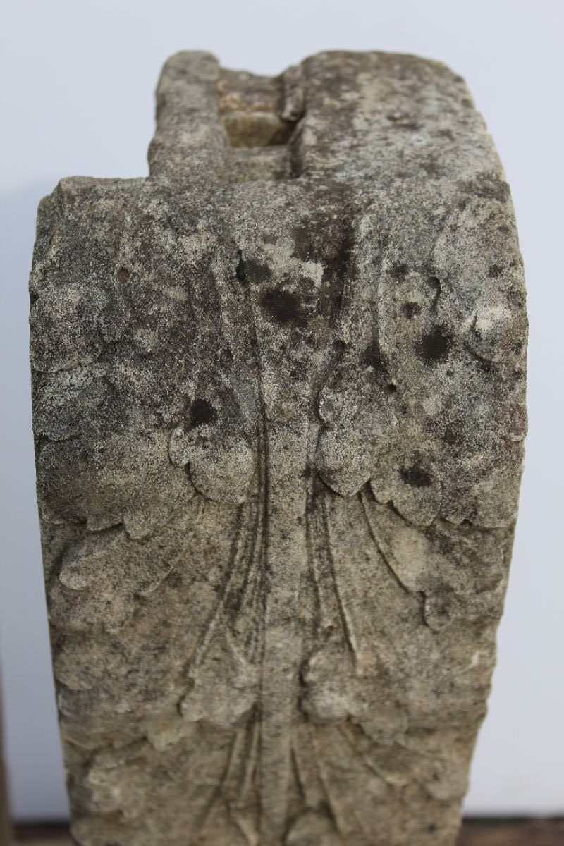 Pair of hand carved sandstone corbels - Vale Vintage | Architectural ...