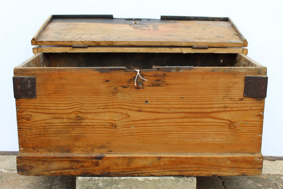 Wooden joiner's tool box (1950's) - Vale Vintage | Architectural ...