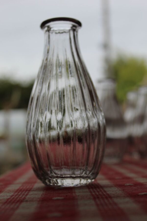 Little fluted glass bottles - Vale Vintage | Architectural Salvage ...