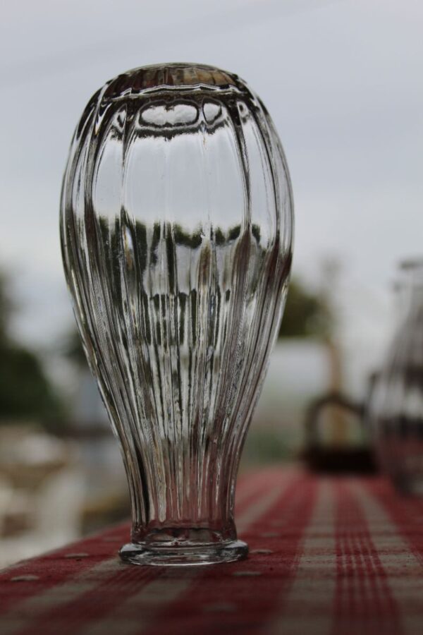 Little fluted glass bottles - Vale Vintage | Architectural Salvage ...