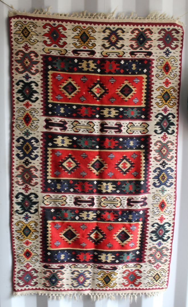 Aztec style Kilim/wall hanging - Vale Vintage | Architectural Salvage ...